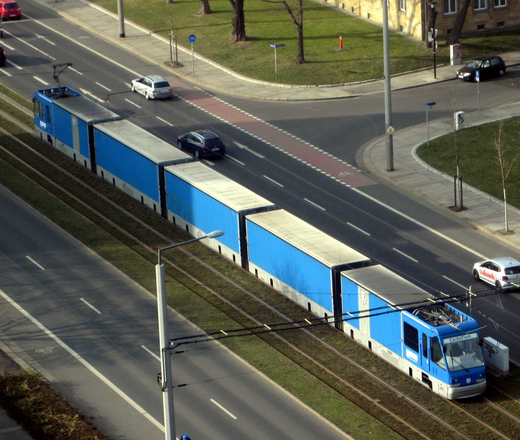 04.12. Güter fahren mit der CarGoTram - Bürger Pro CityBahn